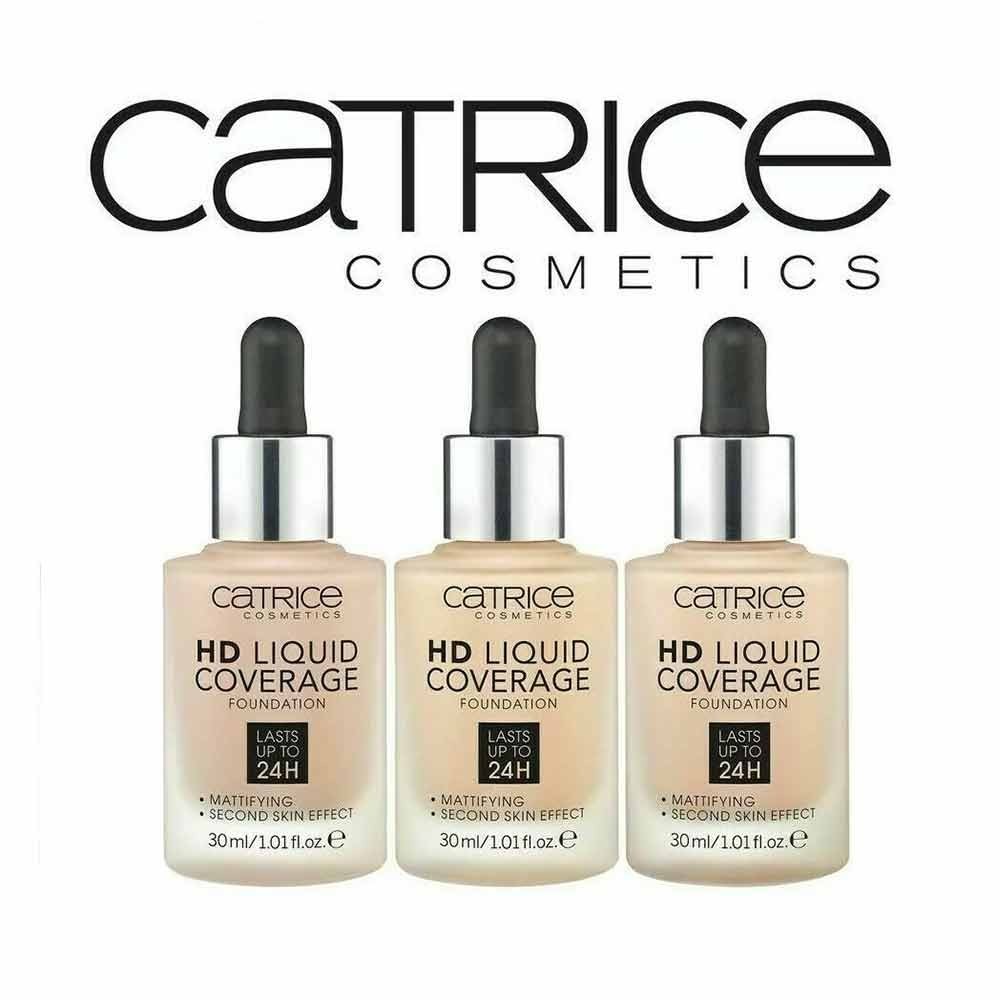 Catrice HD Liquid Coverage Foundation Natural Thin And Light Foundation ...