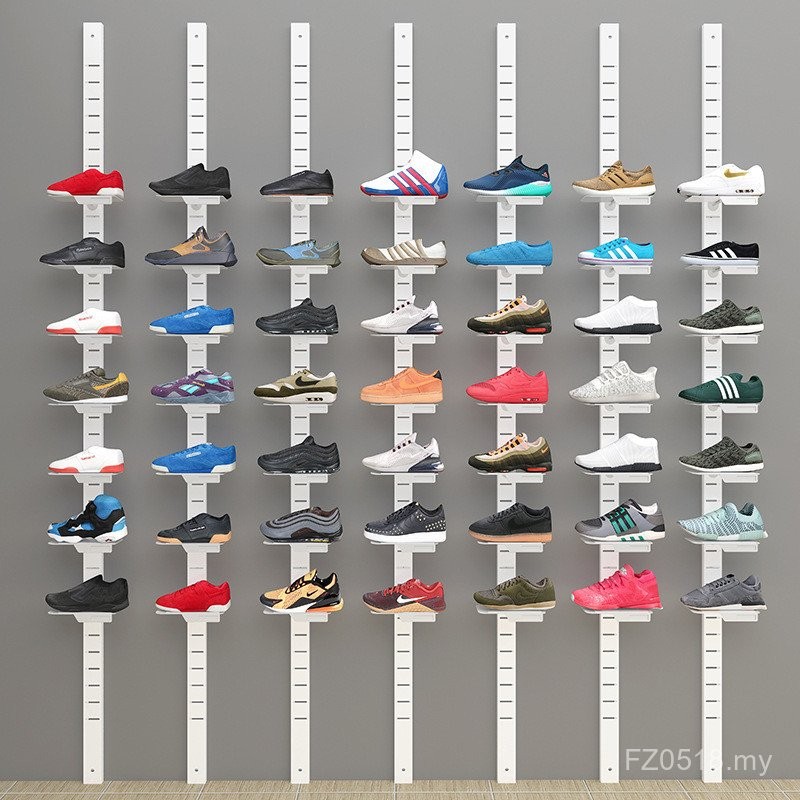 Shoe Store Shelf Shop Shoe Rack Column Clothing Store Children's Shoes ...