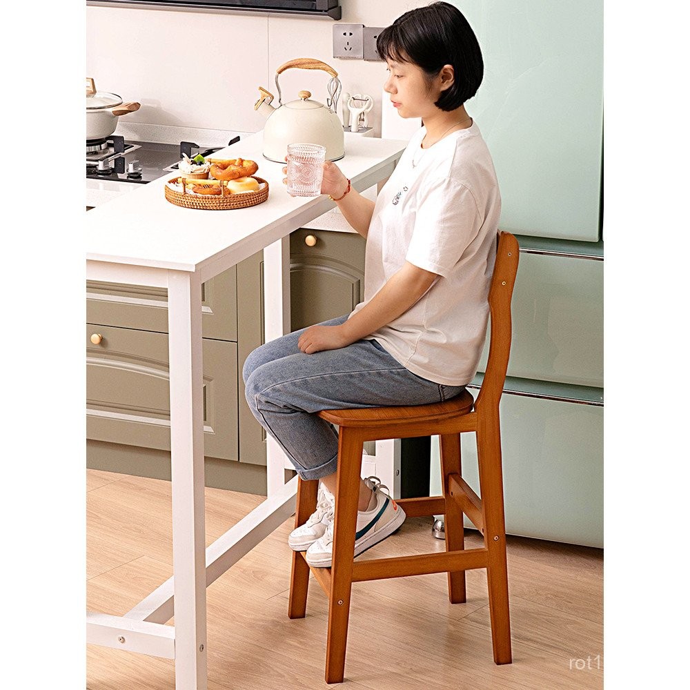 Bangku Bar Kerusi Tinggi untuk Juruwang Rumah Meja Hadapan Bar Kerusi ...