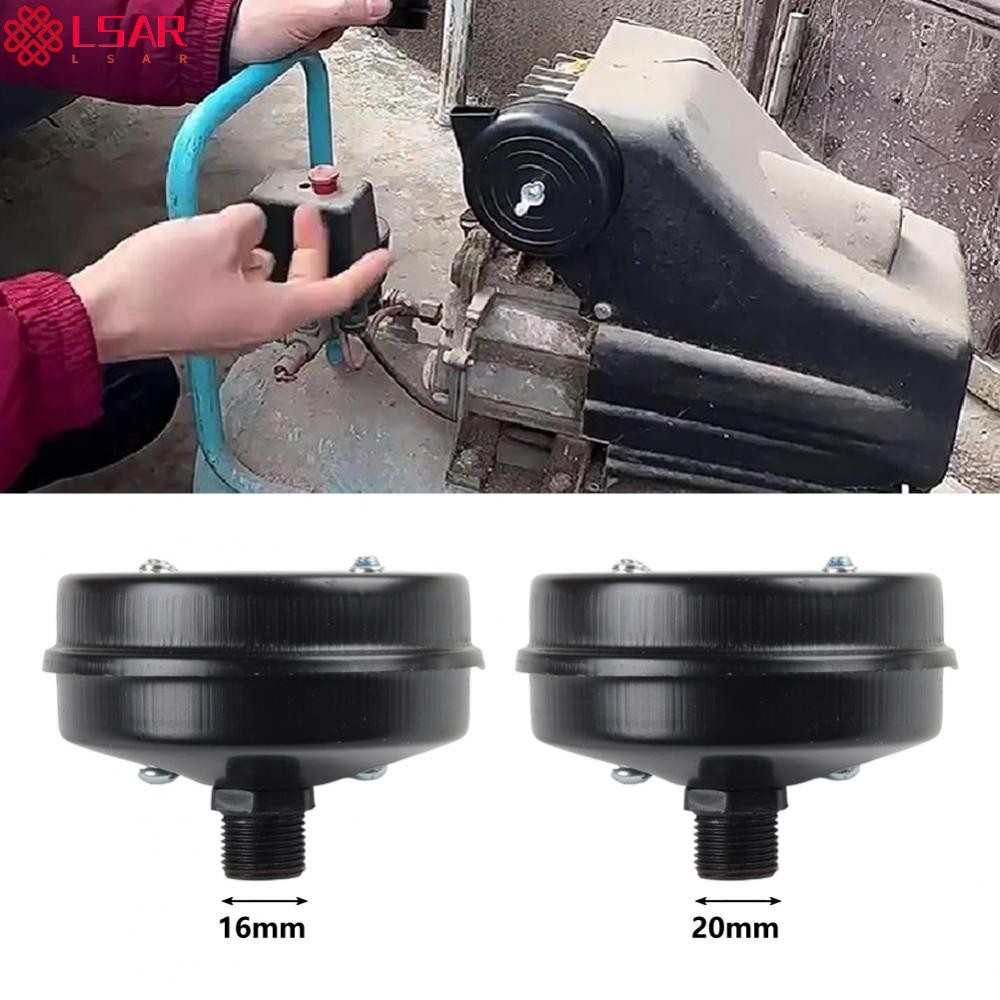 16 20mm Male Thread Air Compressor Muffler Air Compressor Intake Filter ...