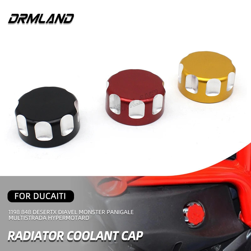 Radiator Coolant Cap For Ducati 1198 848 Desert-X DIAVEL MONSTER ...