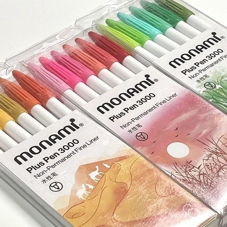 Korea Korea Munami 3,000 Water-Based Pen Handbook Painting Fiber Pen ...