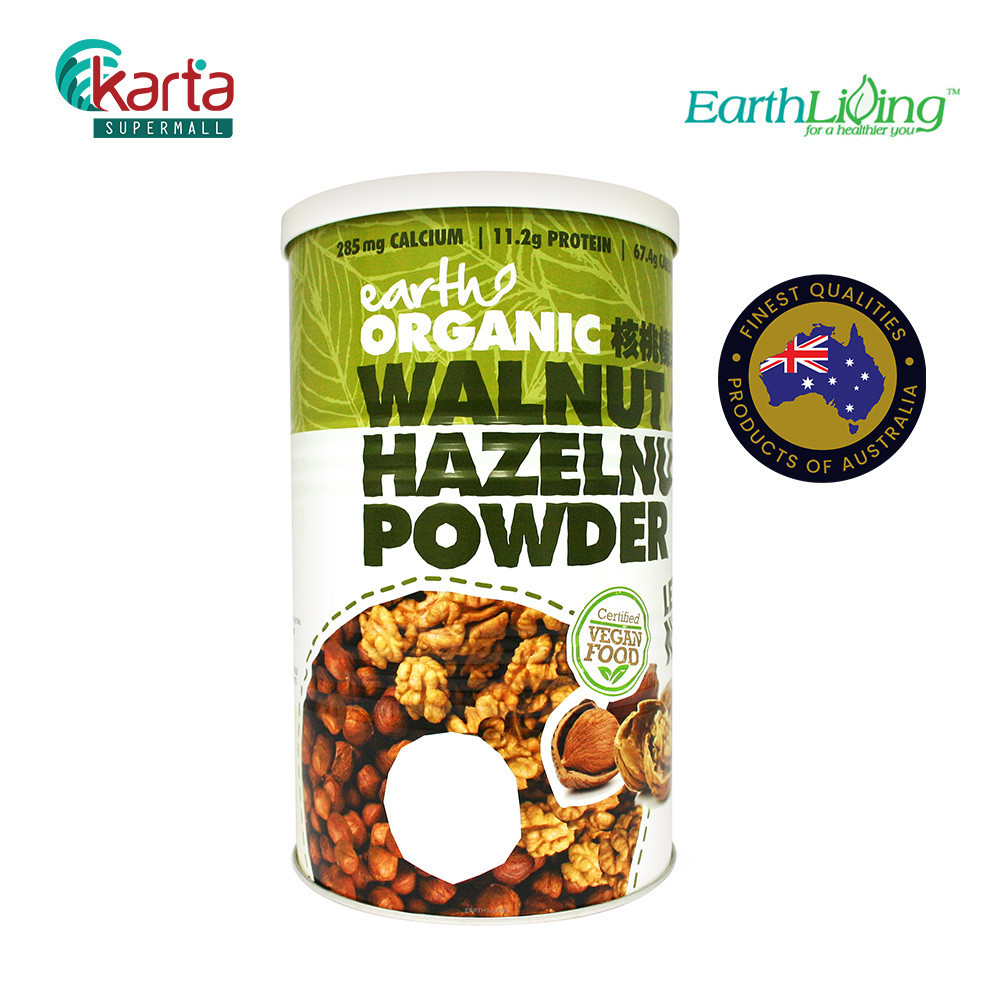 Earth Organic Walnut & Hazelnut Powder 500g (From Australia) | Shopee ...