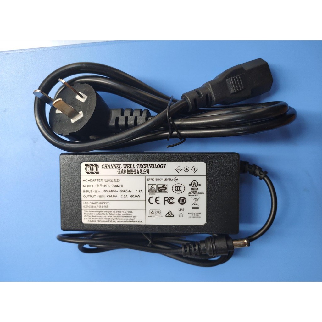 Genuine CWT Qiaowei Industrial Monitoring Equipment Power Adapter 24V2 ...