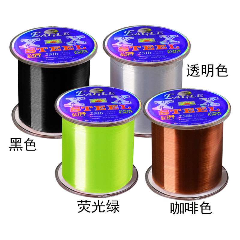 500m Tali Pancing Tasik Laut Tali Pancing Tali Longgar Tali Kili Tali ...