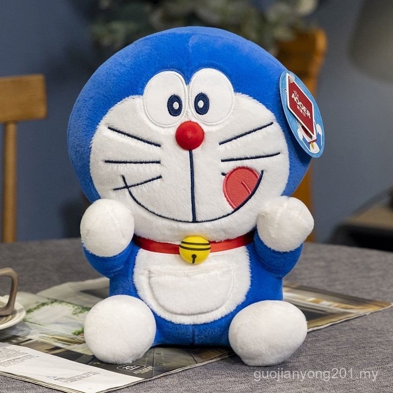 Genuine Doraemon Doll Plush Toy Doraemon Pillow Ragdoll Blue Cat Doll ...
