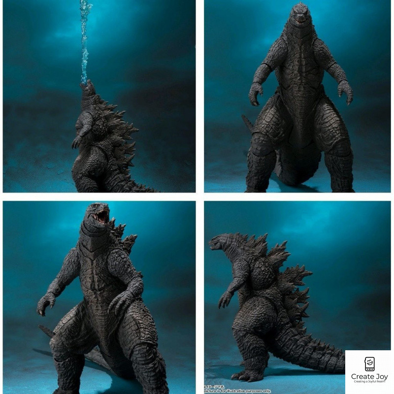 SHM Godzilla 2019 Godzilla lwn. Kong King of the Monsters Jet Nuklear ...