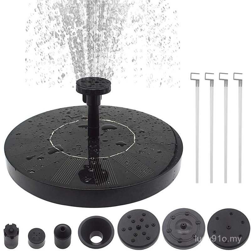 Ciri Air Pancut Suria Kecil Taman Kecil Solar Mini Air Pancut Terapung ...