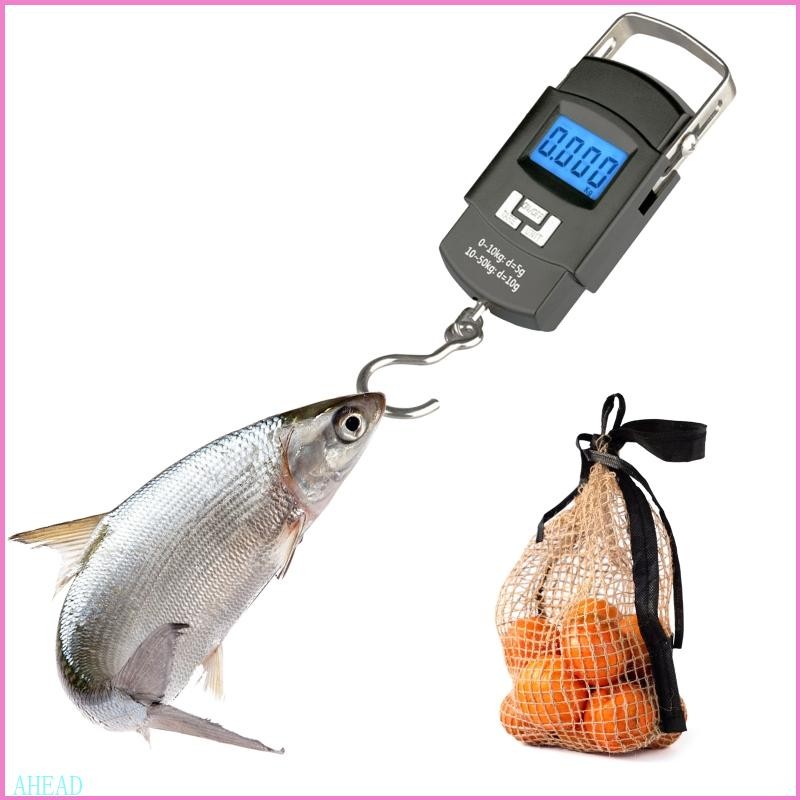 Ahead Luggage Weight Scale Fish Weighing Scales Digital Handheld ...