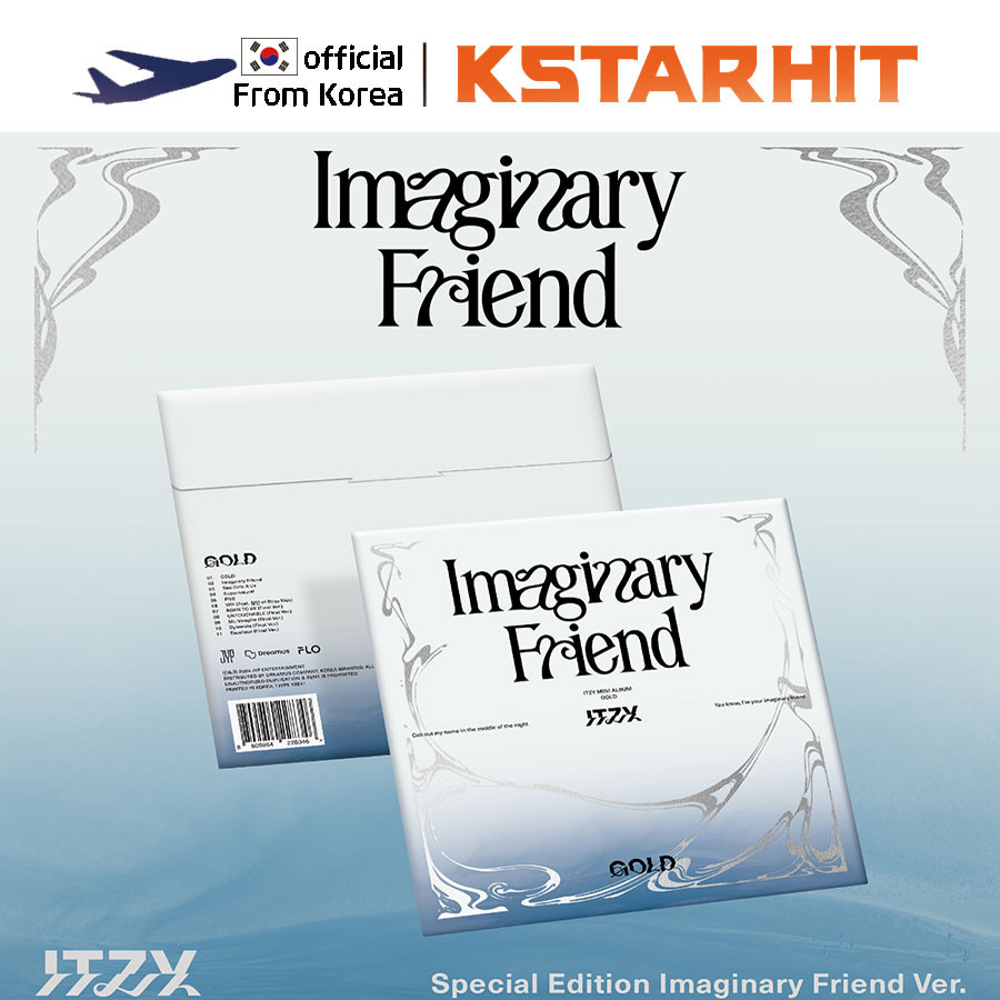 (SPECIAL/ Imaginary Friend Ver.) ITZY - 2nd full album [GOLD] | Shopee ...