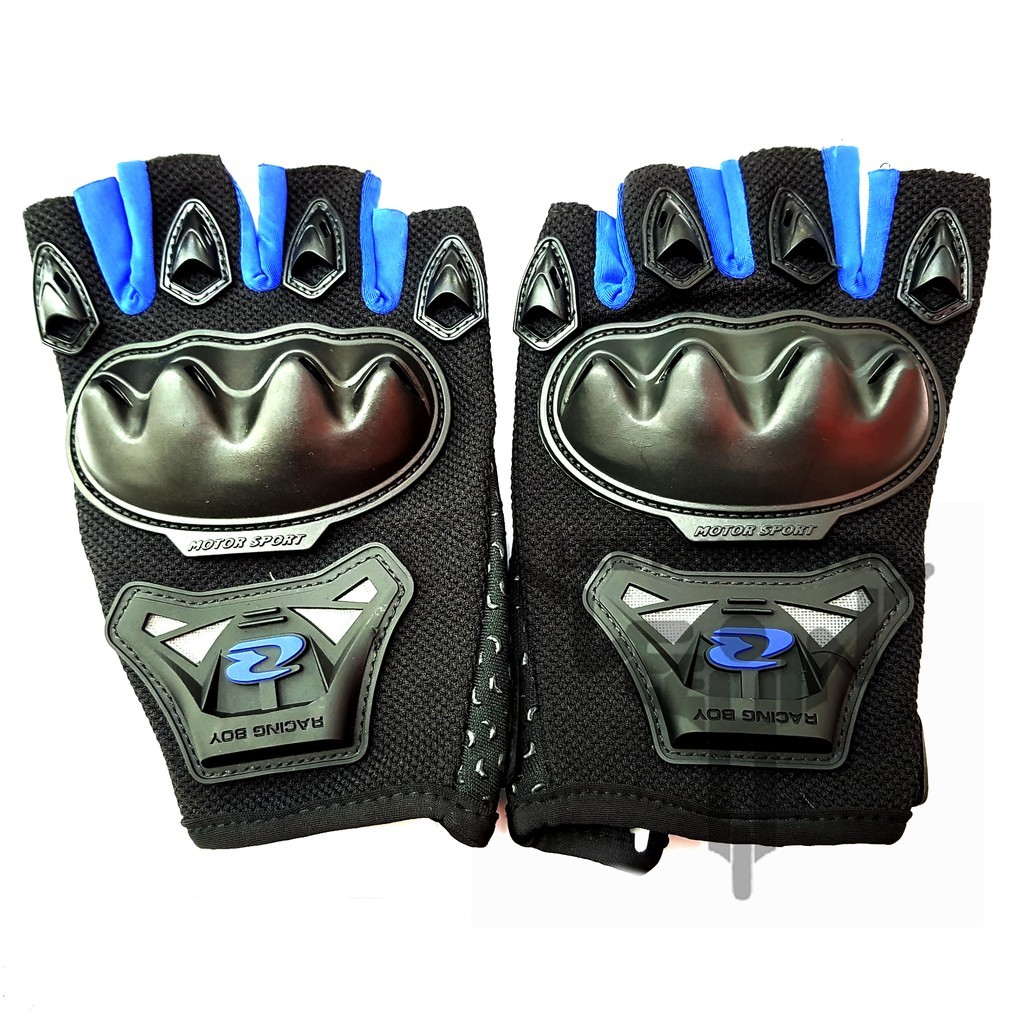 **100 Original** Racing Boy MC29D Half Glove Sarung Tangan Separuh ...