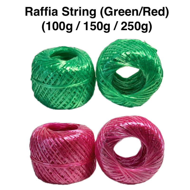 Raffia String / Plastic String / Rope / Tali Rafia Plastik /Tali - 180g ...