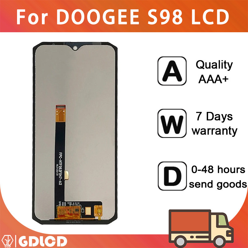 For DOOGEE S98 S98 Pro LCD Display Screen Front Touch Digitizer ...