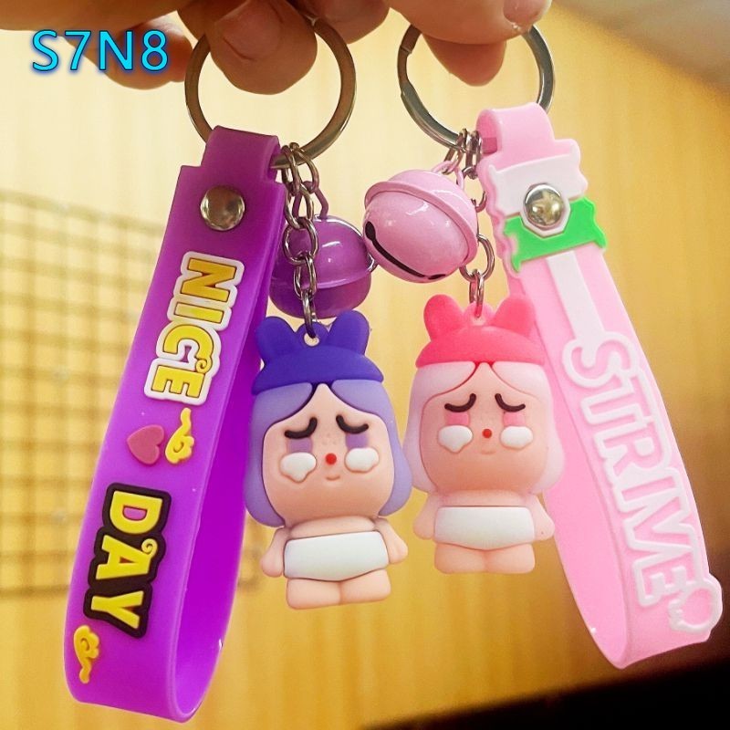 GANTUNGAN HP Cry Baby Keychain - Unique Anime Character, Adjustable ...