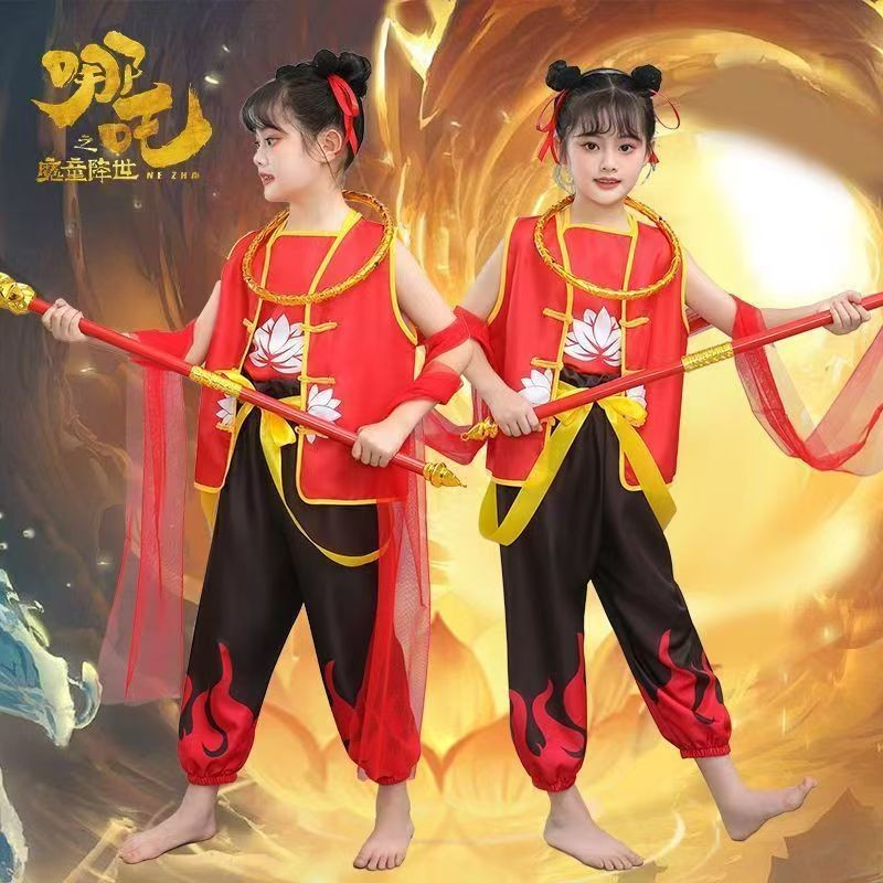 Shopee Official [2772 People Praise] Six One Nezha Clothes Devil Boy ...