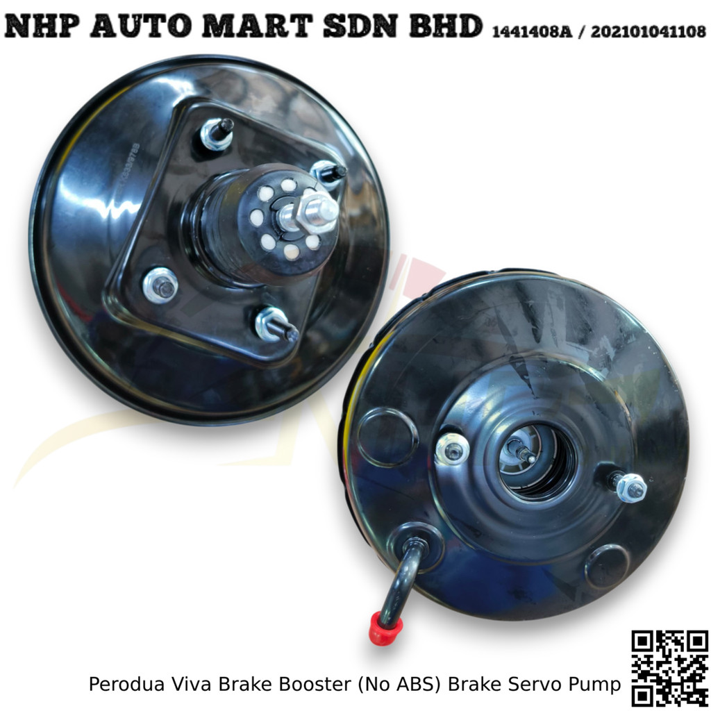 Perodua Viva Brake Booster (No ABS) Brake Servo Pump | Shopee Malaysia