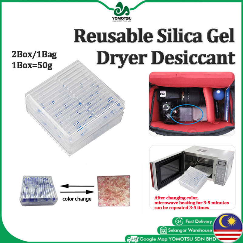 Reusable Silica Gel Desiccant Absorbent Moisture-proof Silica Gel ...