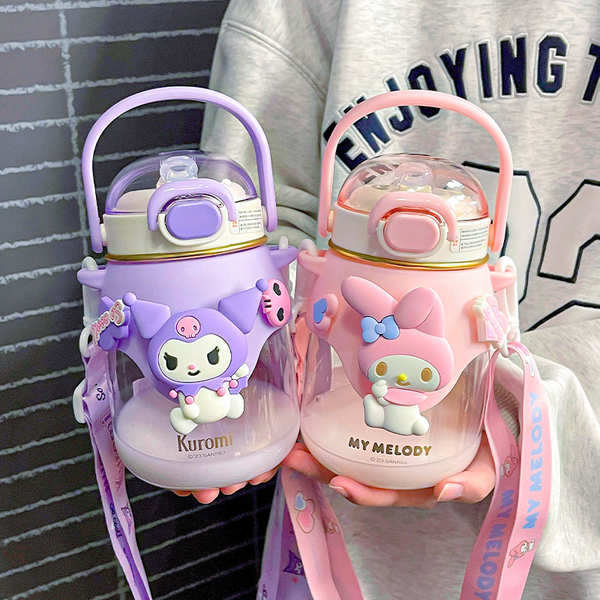 tumbler tahan sejuk botol air tahan sejuk botol air tahan sejuk kuromi Kuromi Thermos Cup Girls ...