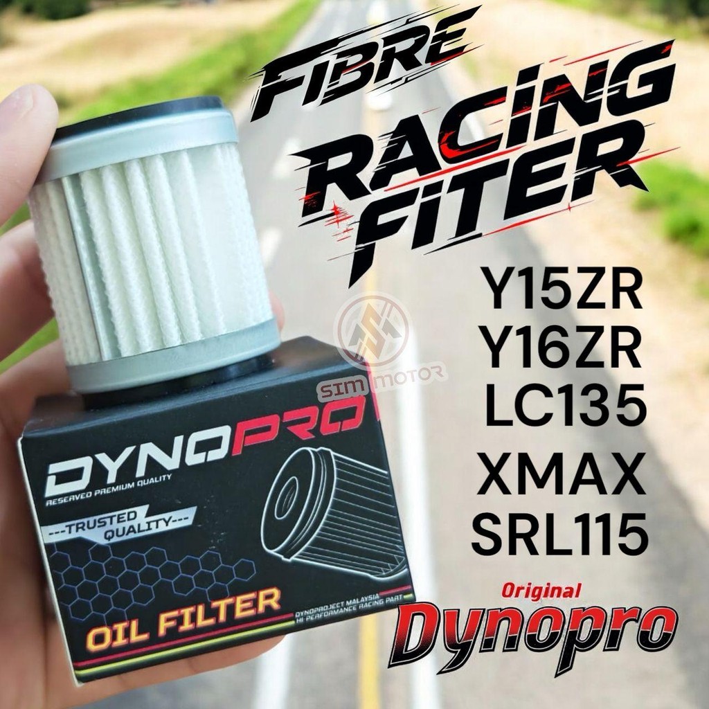 DYNOPRO OIL FILTER Y15ZR LC135 Y16ZR SRL115 FZ150 XMAX R15 MOTOR OIL ...