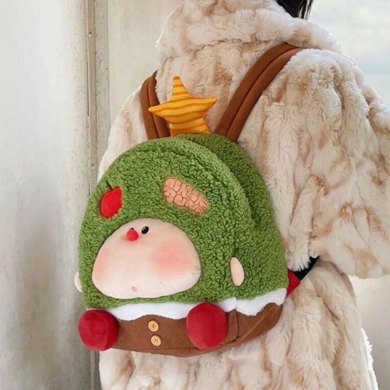 Shopee Official Cute Apple Tree Backpack Japanese Backpack Cute Cartoon ...