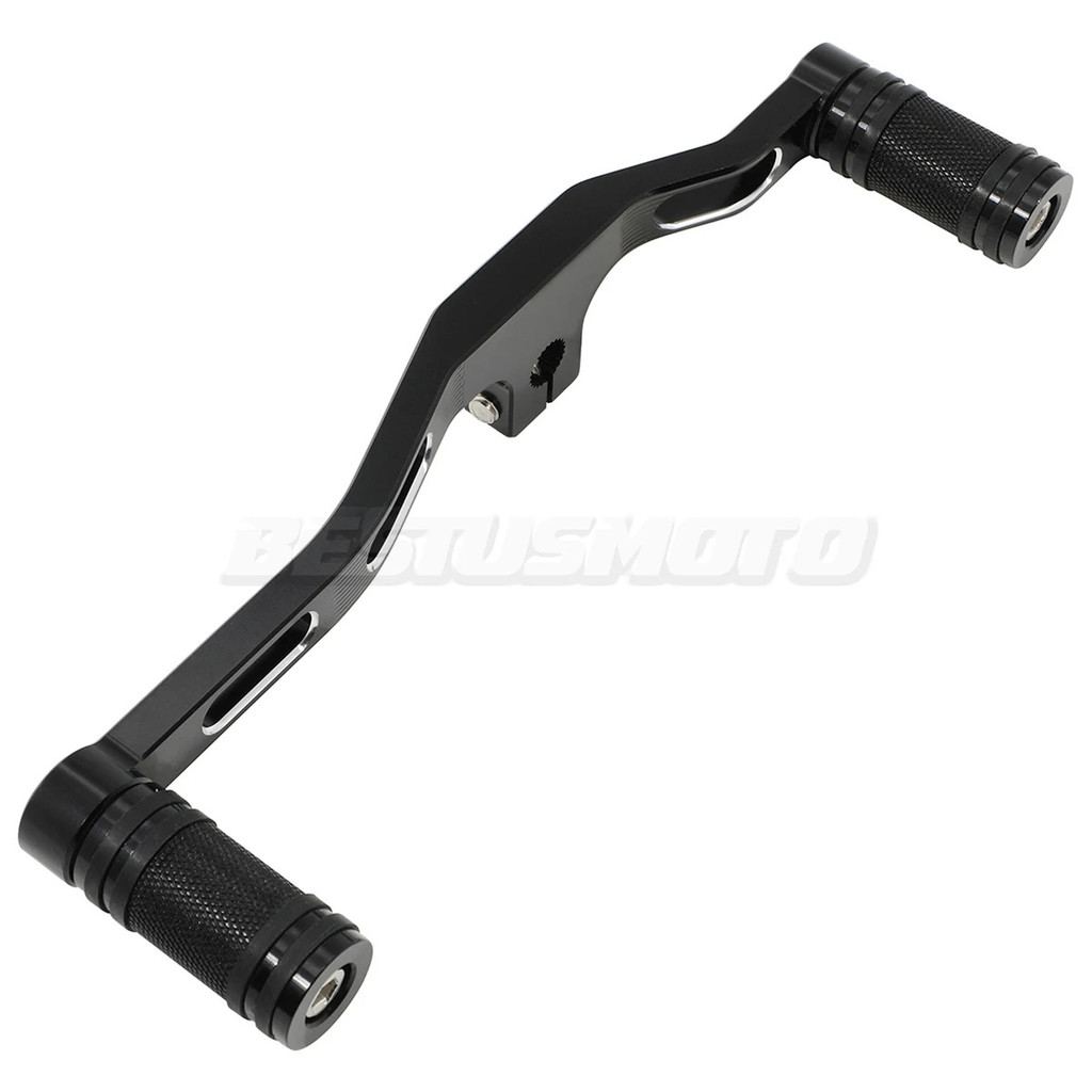 Motorcycle Aliuminum Heel Toe Shifter Lever Shift with Pegs For Harley ...