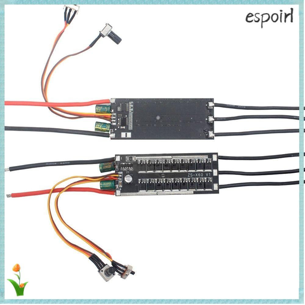 ESPOIR Brushless Motor Driver, DC 6-24V 1000W BLDC Hallless DC Motor ...