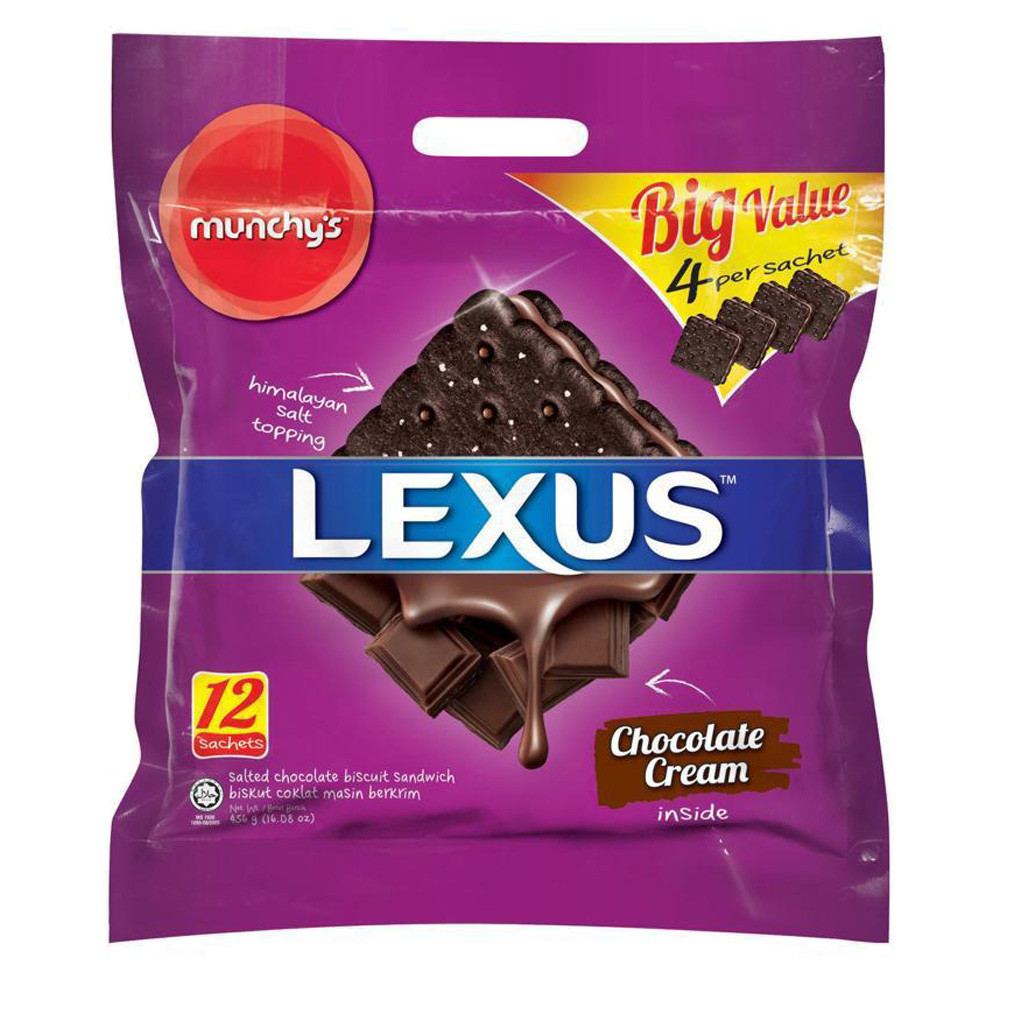 Munchy's Lexus Salted Sandwich Chocolate 418gm | Shopee Malaysia