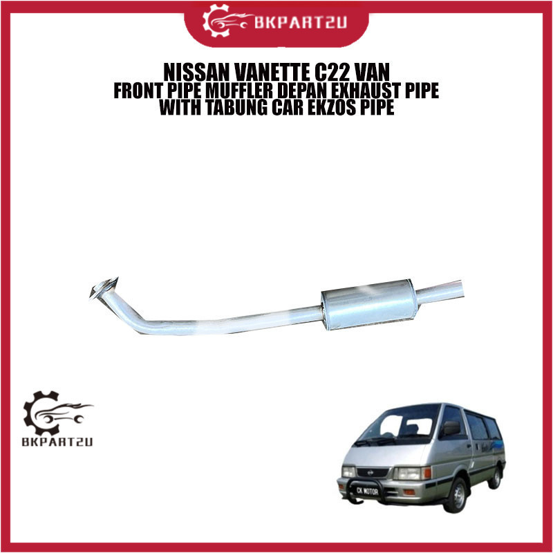 NISSAN VANETTE C22 VAN FRONT PIPE MUFFLER DEPAN EXHAUST PIPE WITH ...