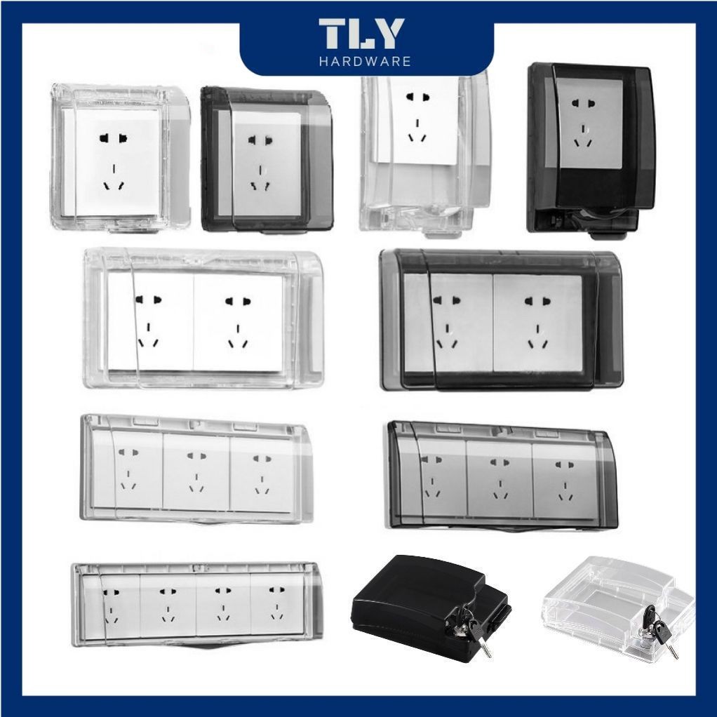 TLY Single Double Triple Quadruple soket Waterproof Bathroom Toilet ...