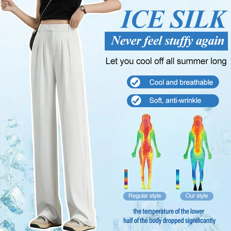 Feminine and Sophisticated Women's Wide Leg Pants | Shopee Malaysia
