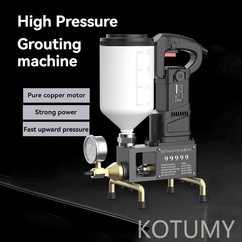 Waterproof Grouting Machine High Pressure Grouting Machine Injection ...