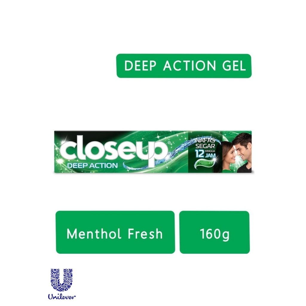 Close Up Toothpaste Gel Green Ever Fresh 160gr+extra 20gr | Shopee Malaysia