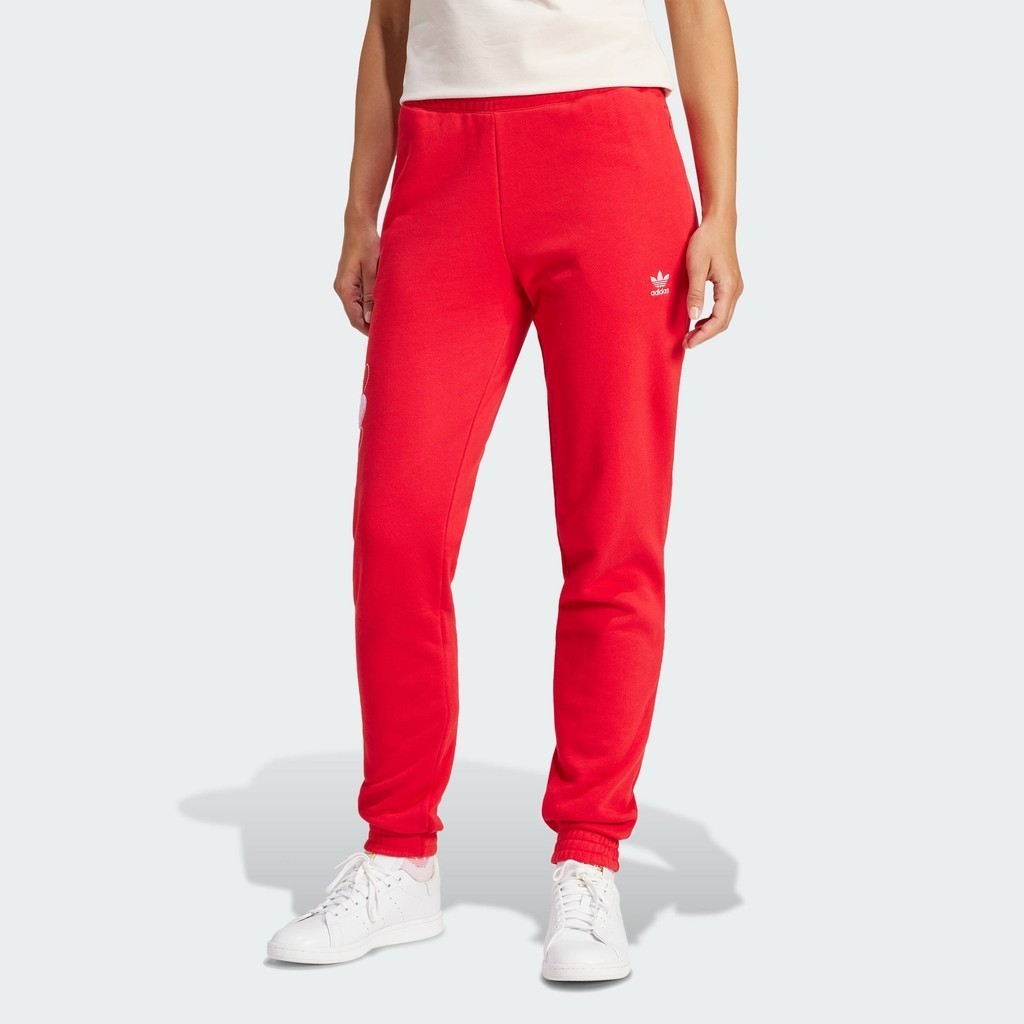 adidas Lifestyle Valentines Sweat Pants Women Red IN2302 | Shopee Malaysia