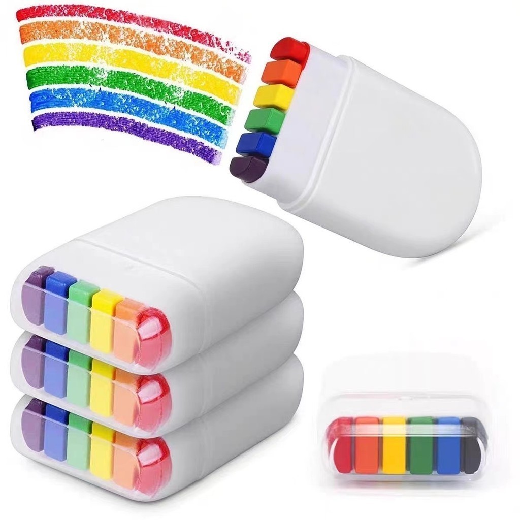 6-color Rainbow World Cup Face Paint, Body Pen Face Paint, Easy-to ...