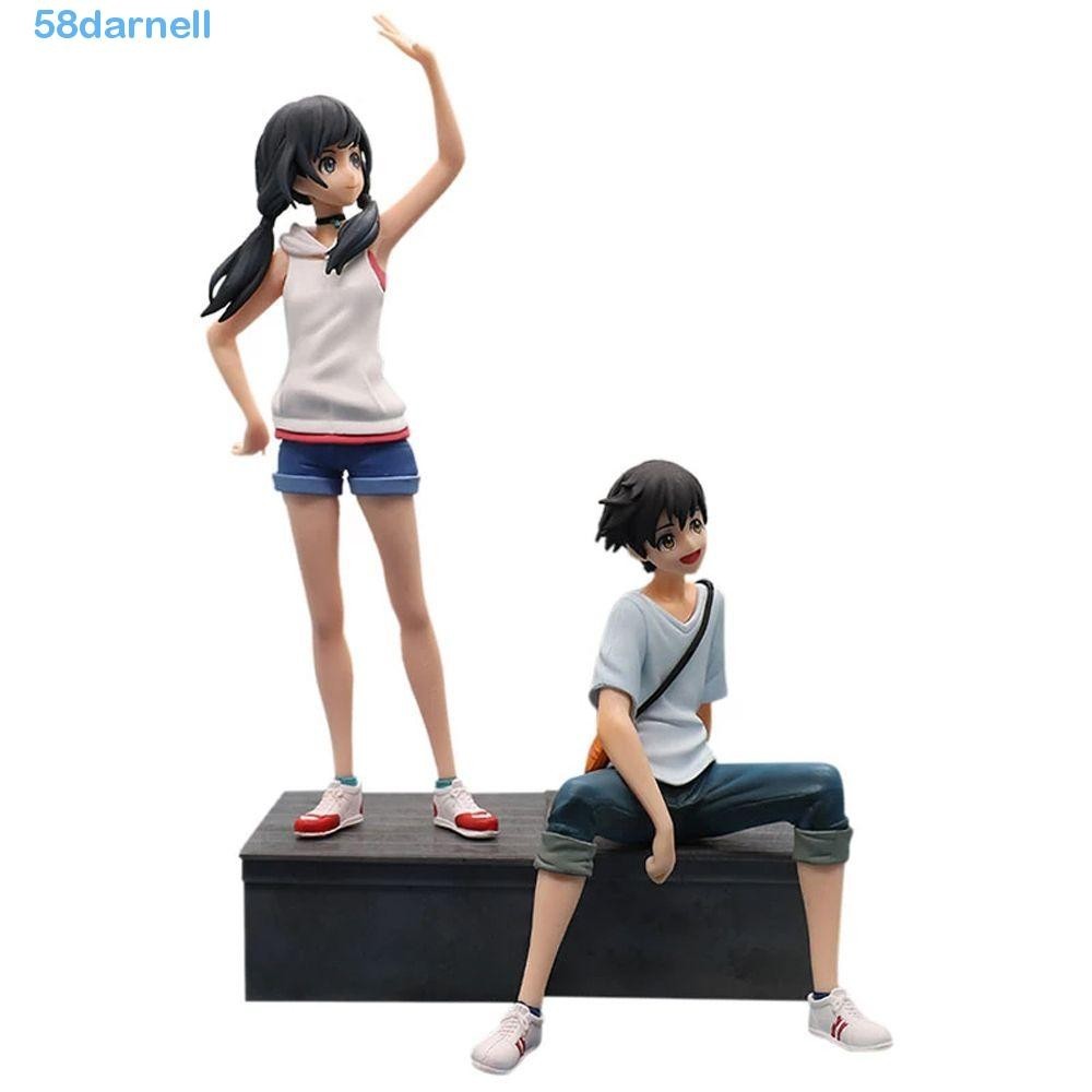 DARNELL Weathering with You Boy Girl Toy Figures Passionate Couple PVC ...