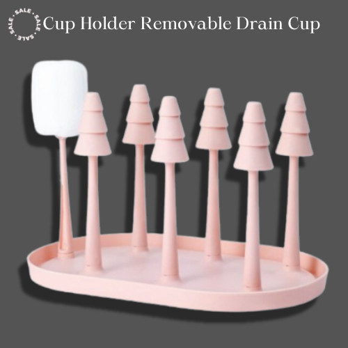 SKYSHOP Cup Holder Removable Drain Cup Shelf For Kitchen Cup Storage ...