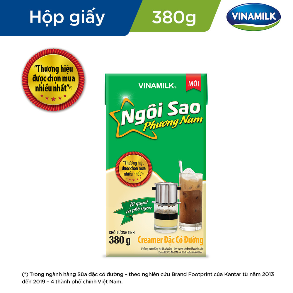 [Vinamilk] Box Of 24 Boxes Of South Green Star Condensed Milk Creamer ...