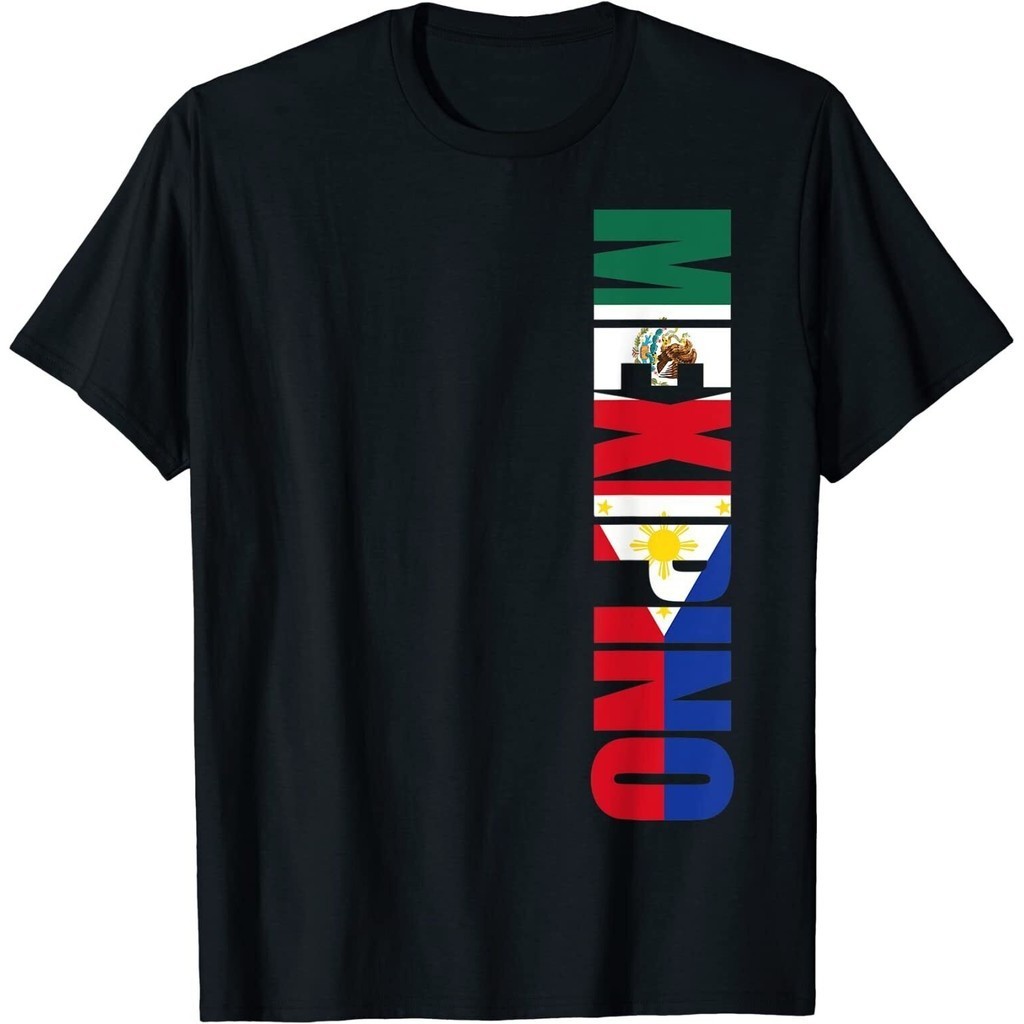 Mexipino Mexican Filipino American Heritage Vertical T-Shirt | Shopee ...