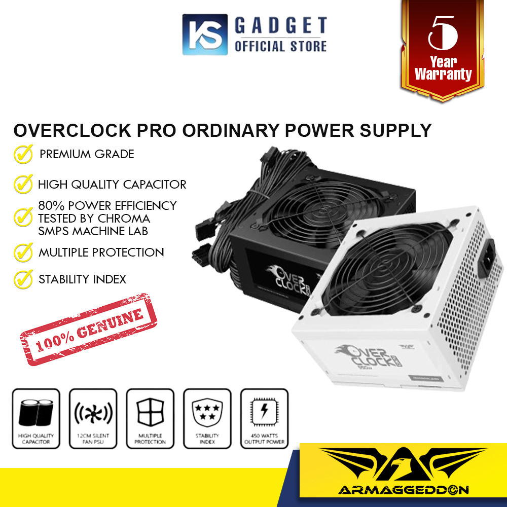 Armaggeddon Over Clock Pro 200W / 350W / 450W / 550W Ordinary Power ...