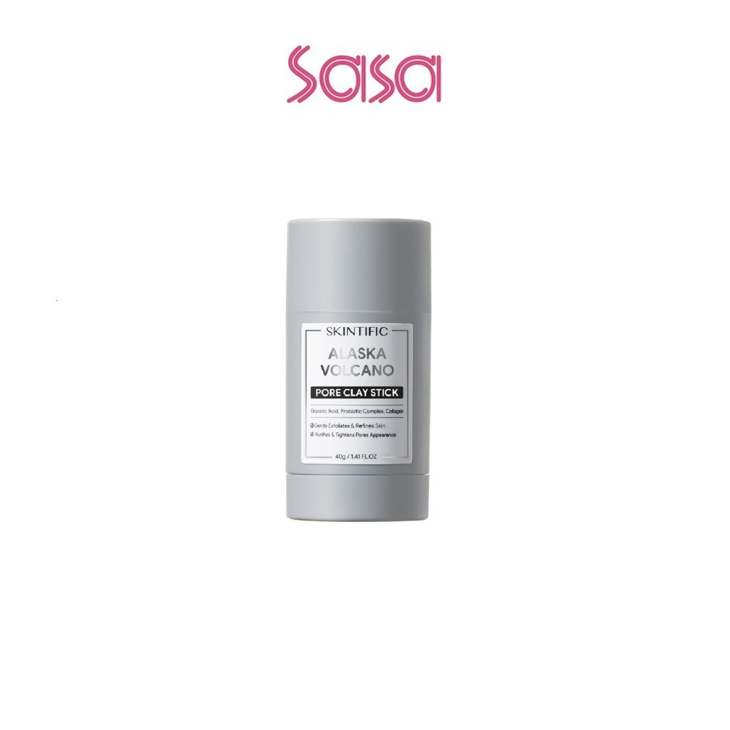 SKINTIFIC : Alaska Volcano Clay Mask Stick 40g | Shopee Malaysia