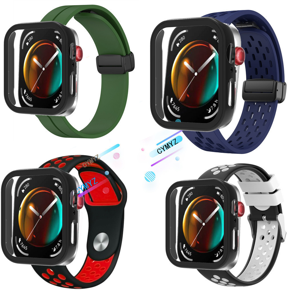 huawei watch fit 3 strap Case Silicone strap for huawei watch fit3 ...
