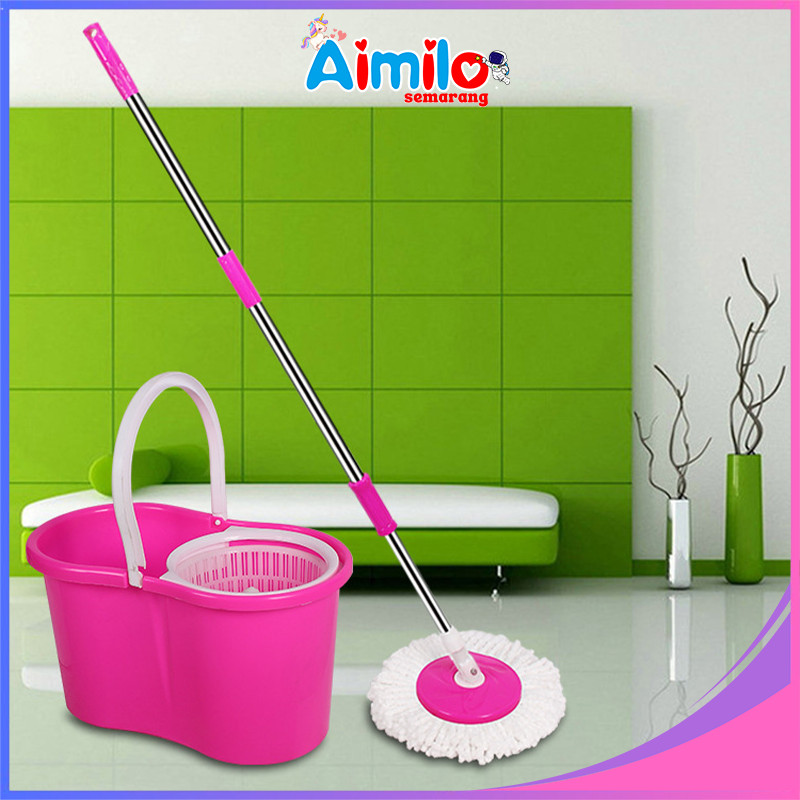 Ultra Spin Mop Floor Cleaning Mop Tool | Super Mop STAINLESS Floor Mop ...