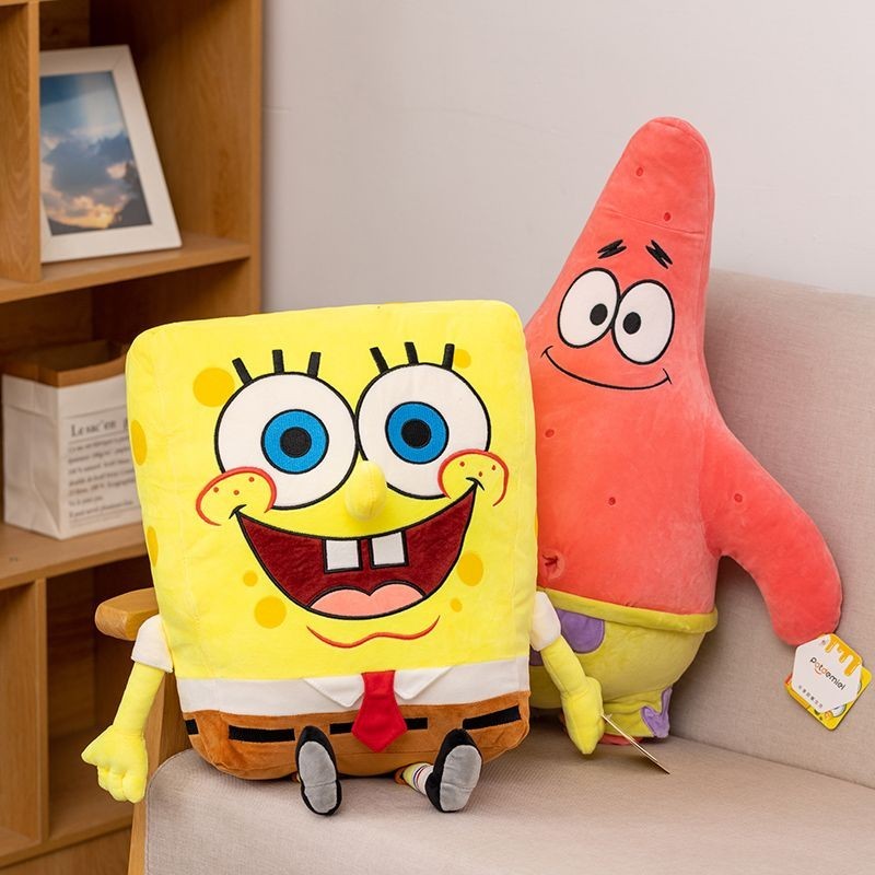 Cartoon SpongeBob SquarePants Doll Pie Star Doll Octopus Brother Doll ...