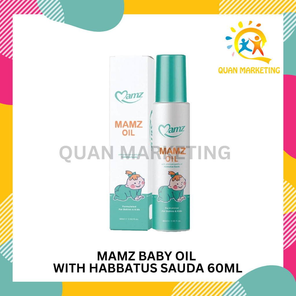 MAMZ BABY OIL WITH HABBASTUS SAUDA 60ML | Shopee Malaysia