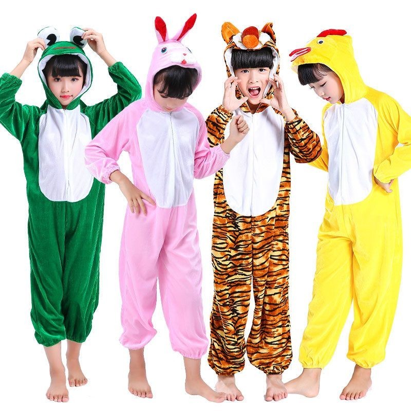 Children's Animal Cartoon Costume Zoo Costume Dance Show Performance ...