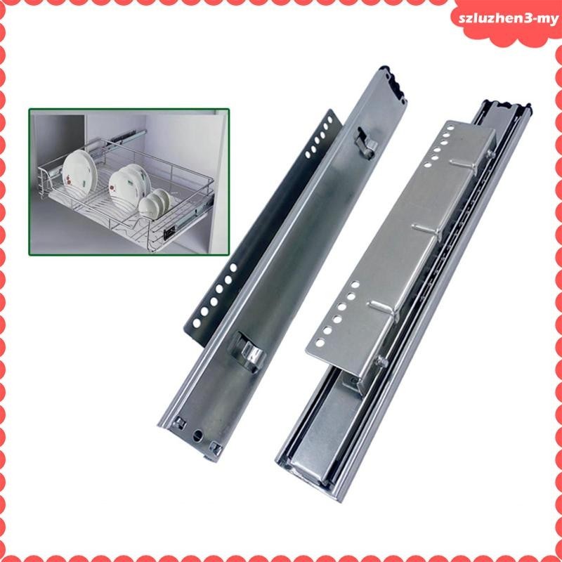 [SzluzhenbcMY] 1 Pair Drawer Slides Drawer Runners Replacement Load ...