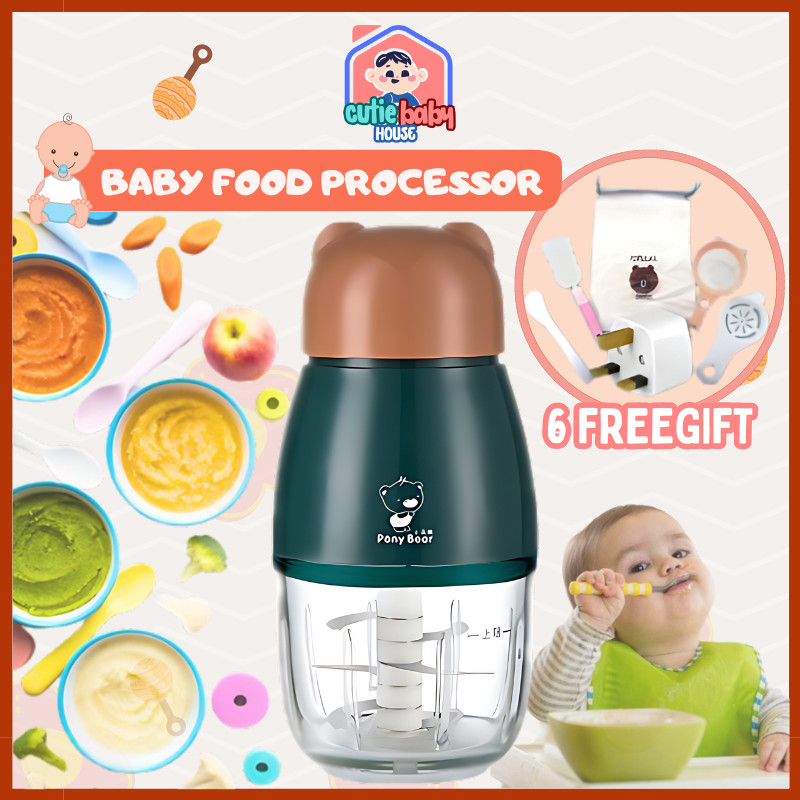 Baby Mixer Blender Meat Chopper Food Processor Electric Garlic Chopper ...