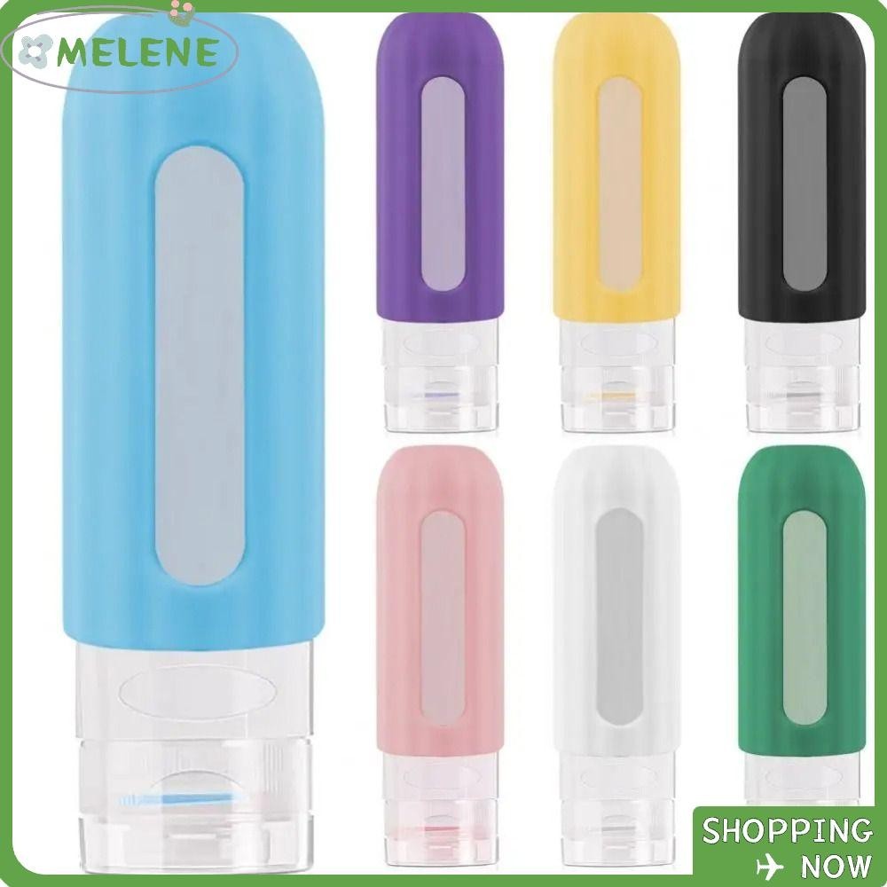 MELENE Silicone Refillable Bottles, Large Capacity 90ML Lotion ...
