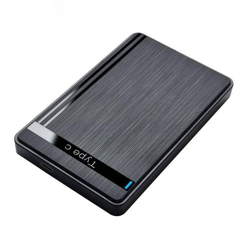 Type-C portable hard drive box, 2.5-inch SSD solid-state drive housing ...