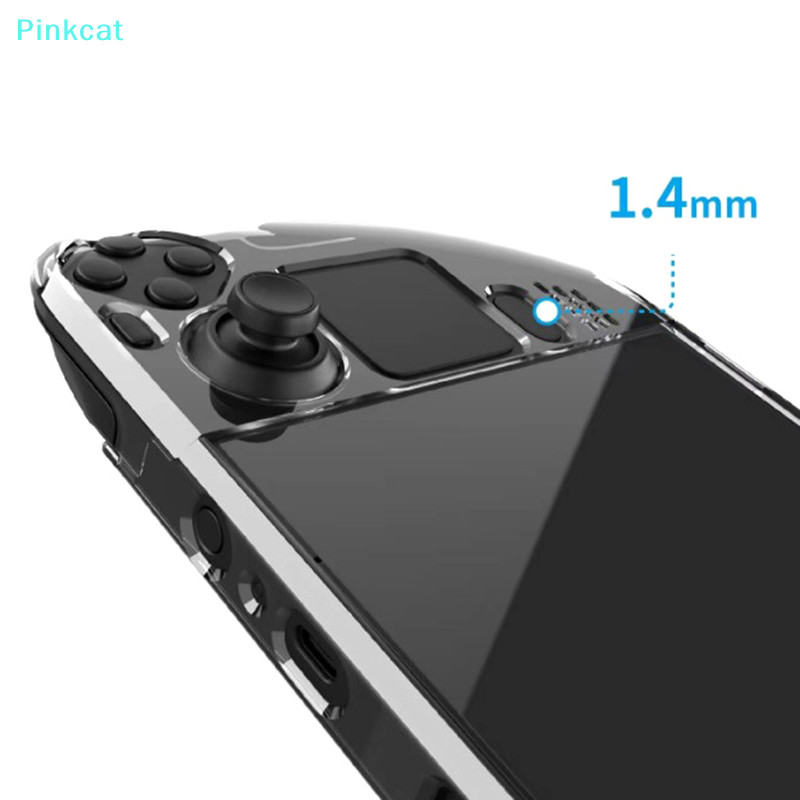 Pinkcat Transparent PC Hard Case For Steam-Deck Game Console Shell For ...